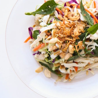 Vietnamese Chicken Salad (Goi Ga Bap Cai) - Vicky Pham