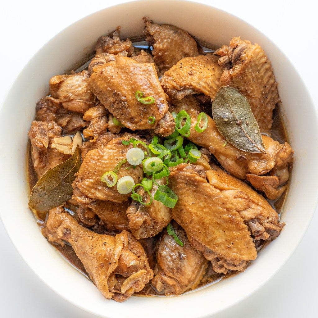 Easy Filipino Chicken Wing Adobo - Vicky Pham