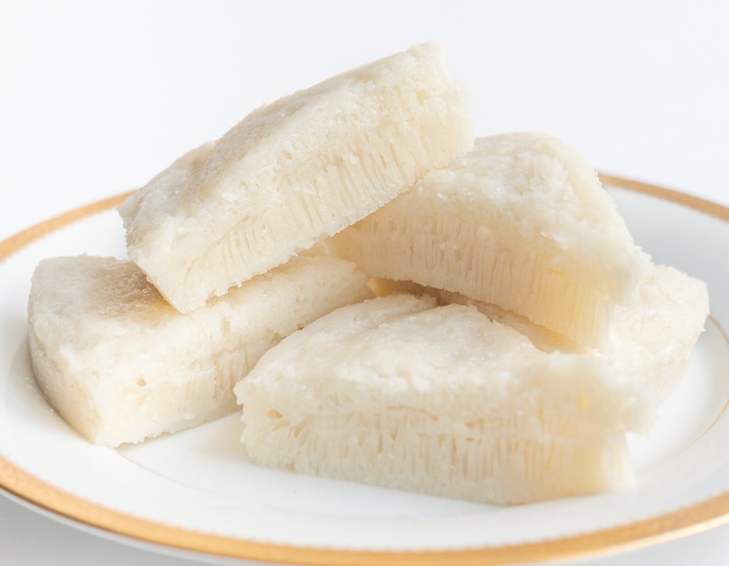 Chinese White Sugar Sponge Cake (Bánh Bò Người Hoa) - Vicky Pham